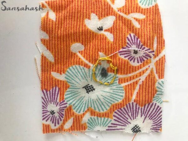 Tutorial: How To Make A Hand Stitched eyelet / Sansahash