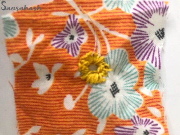 Tutorial: How To Make A Hand Stitched eyelet / Sansahash