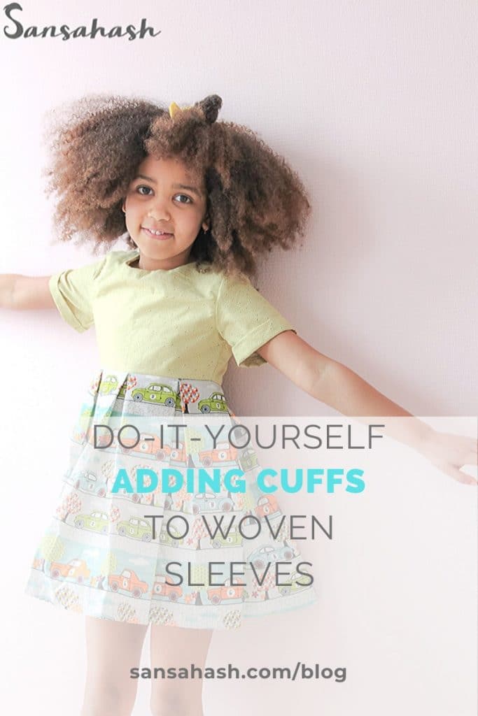 Add Cuff To Short Sleeves – TUTORIAL / Sansahash